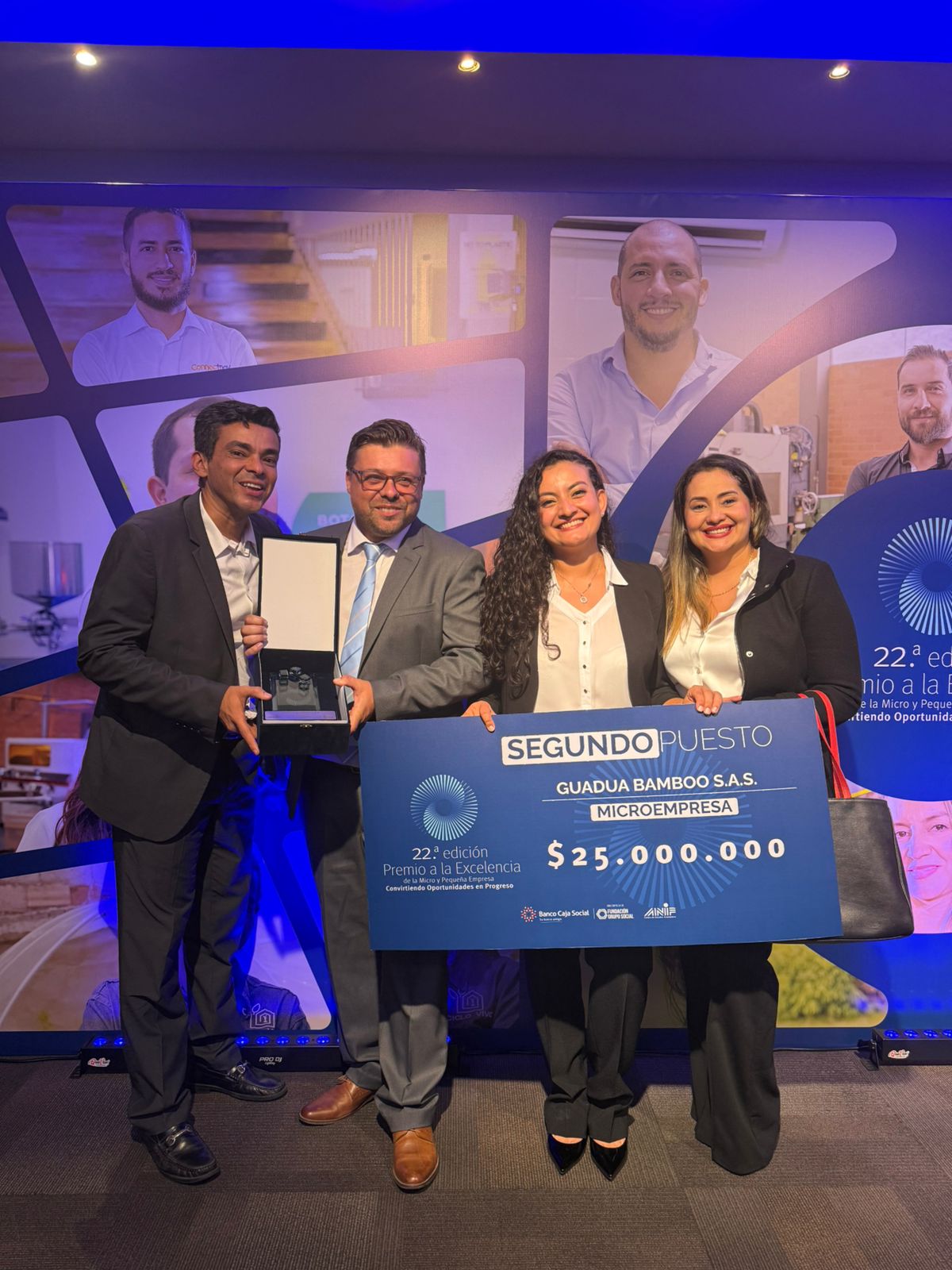OPERADORES GUADUA BAMBOO SAS GANADORA DE LA 22ª EDICIÓN DEL PREMIO A LA EXCELENCIA - CCBuga